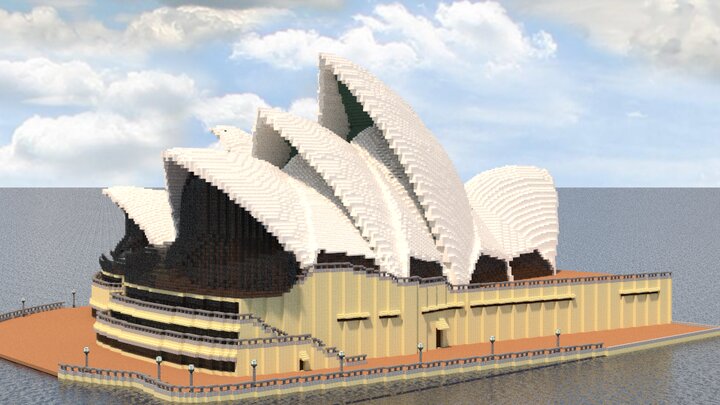 Sydney Opera House Minecraft Map