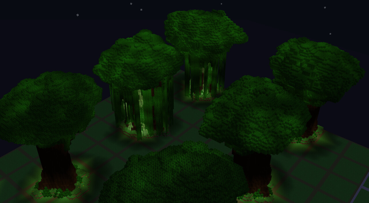 Pathways Tree Pack with Schematics and world D/L. Minecraft Map