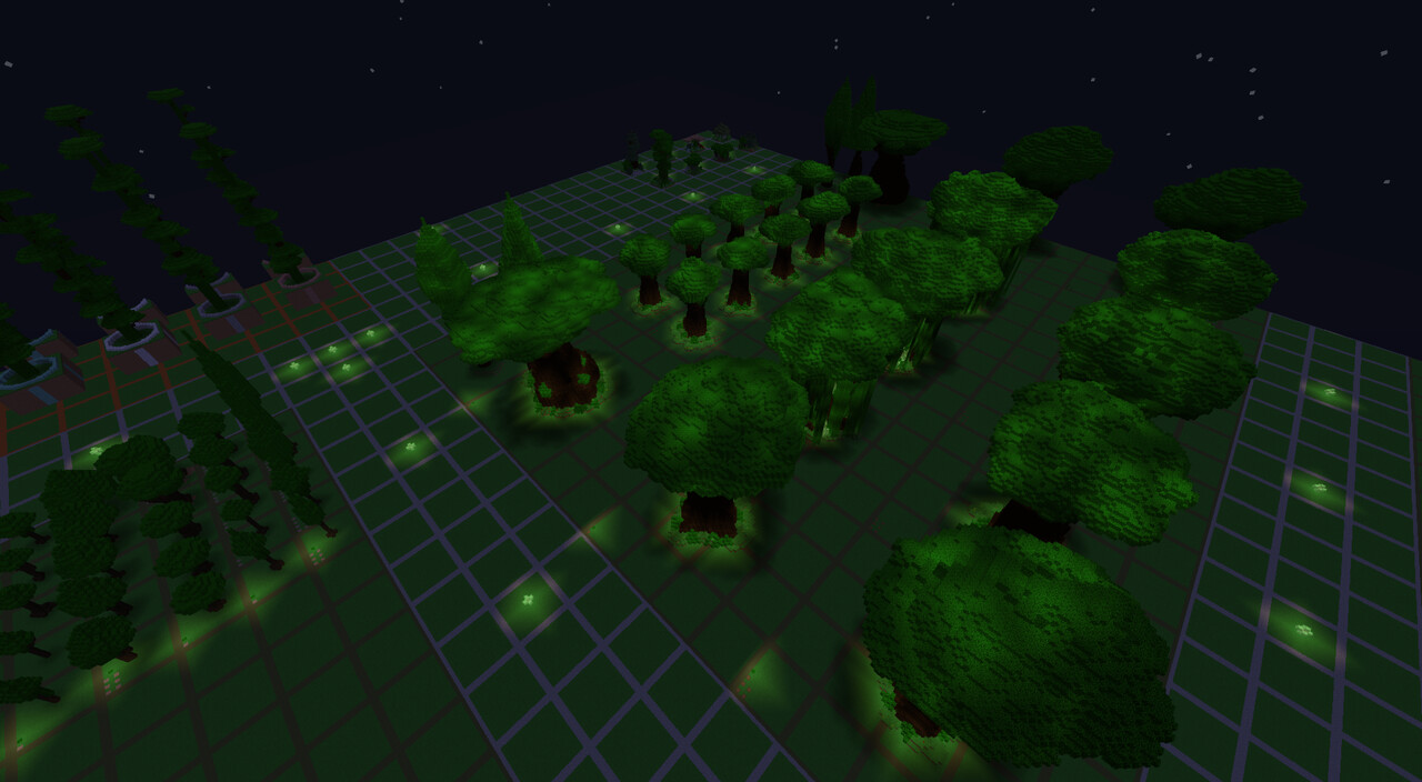 Pathways Tree Pack with Schematics and world D/L. Minecraft Map