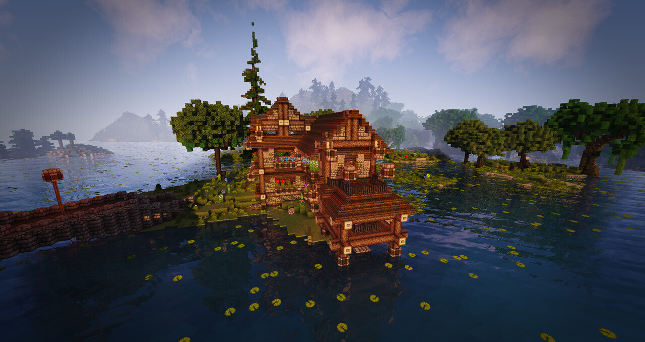 Rustic Fishery (Fishing Hut) Minecraft Map