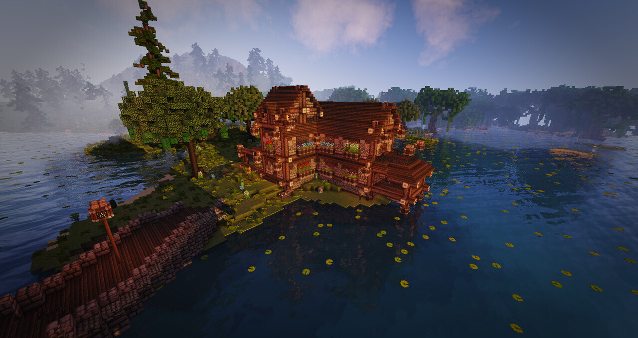 Rustic Fishery (Fishing Hut) Minecraft Map