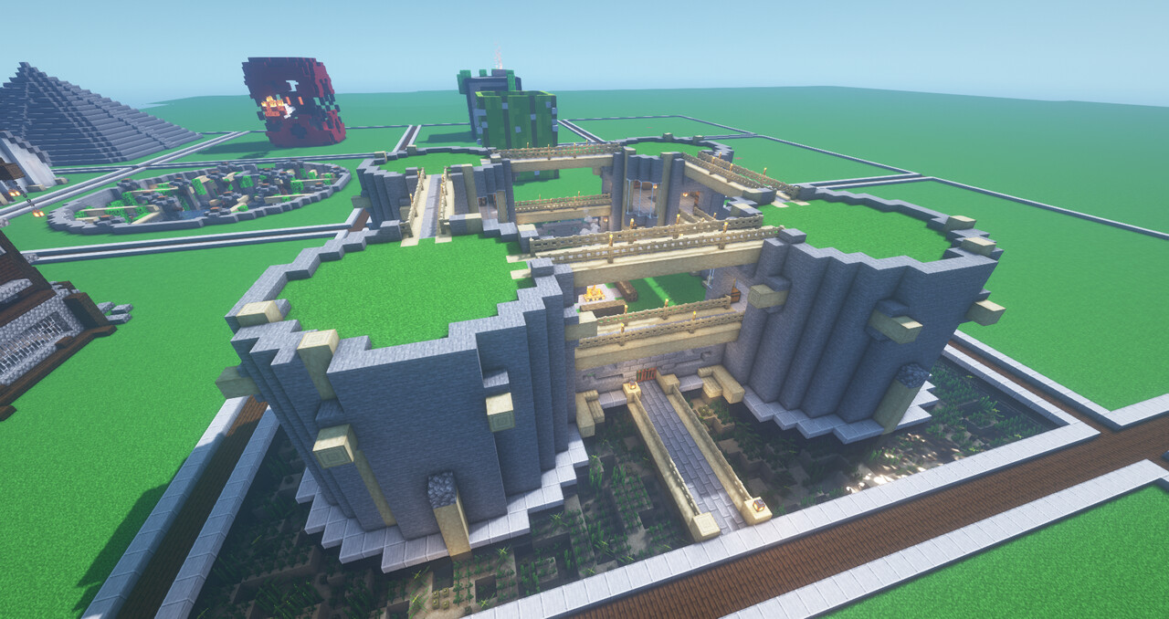 Multi Base (x4) Minecraft Map