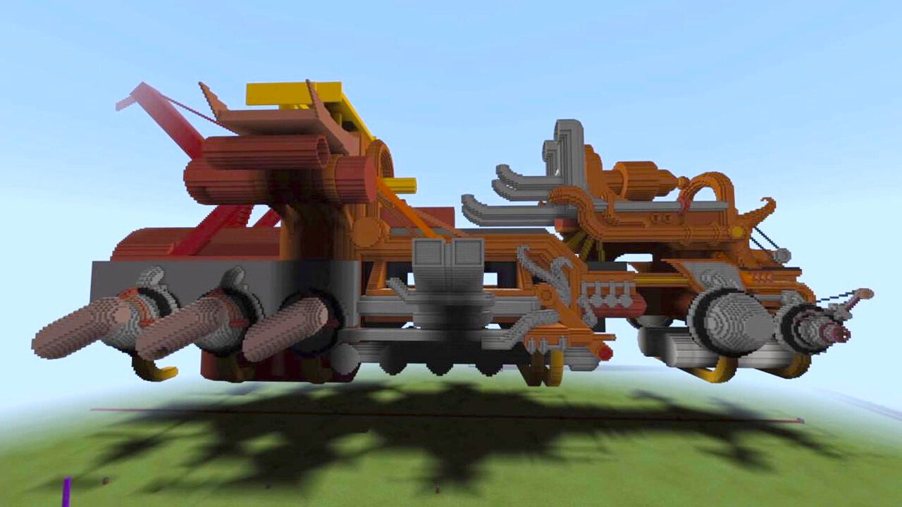 Vehicle Minecraft Map
