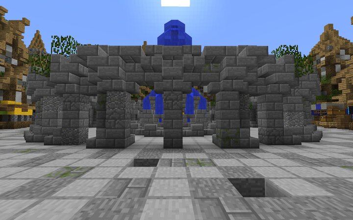 Large Fountain Minecraft Map
