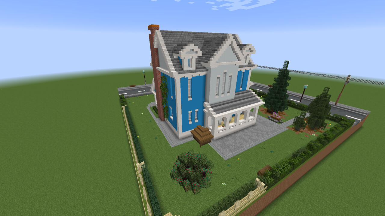 Blue Lakes Family Residence Minecraft Map