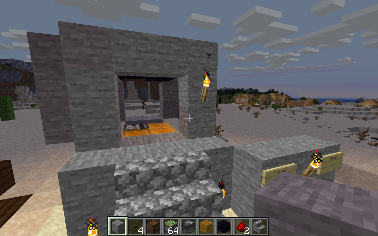 Redstone 2X2 Door Minecraft Map