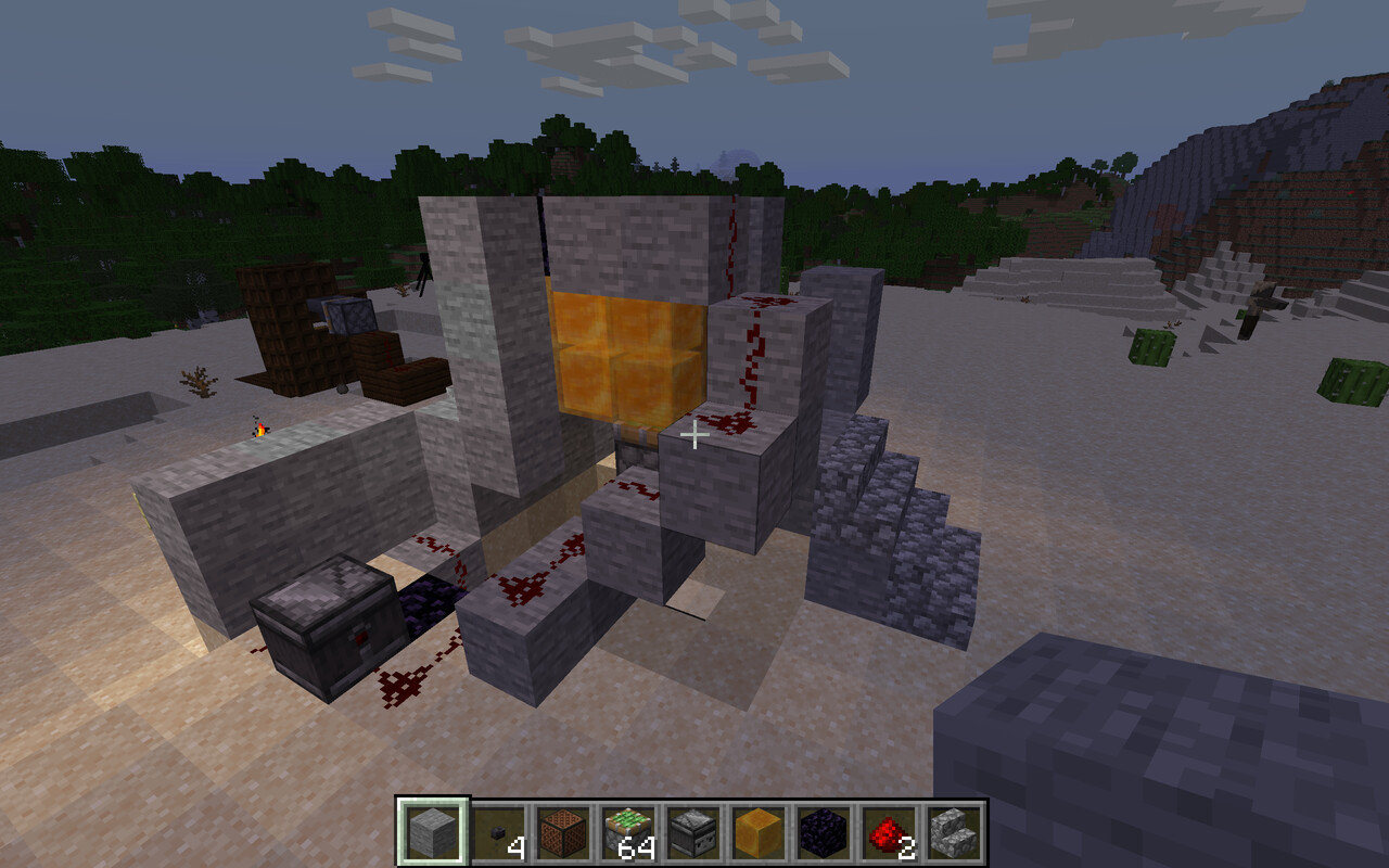 Redstone 2X2 Door Minecraft Map
