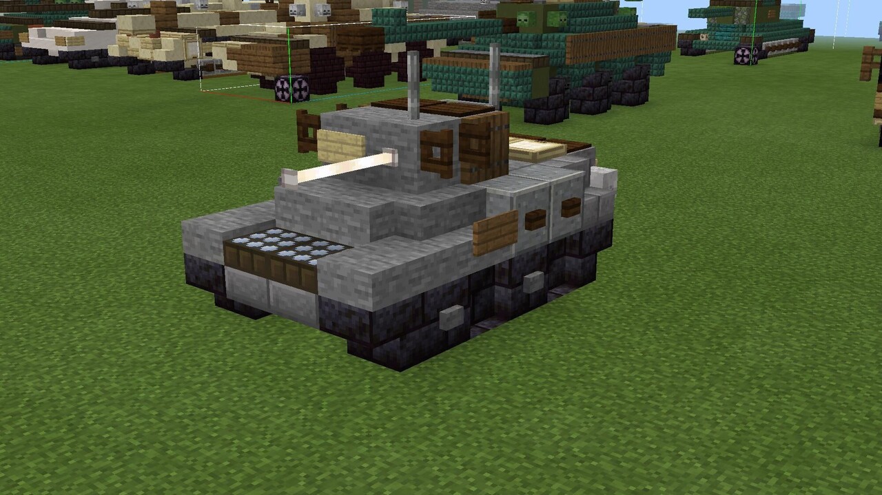 1.5:1 Scale Panzerkampfwagen II Ausf. L "Luchs" Minecraft Map