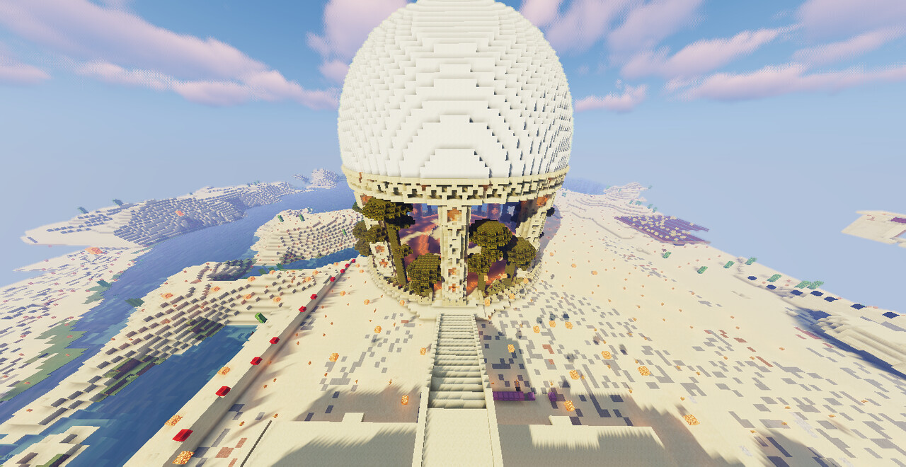 Egyptian Ankh Dome [Survival] by ___Isaac__ Minecraft Map