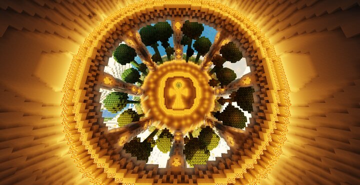 Egyptian Ankh Dome [Survival] by ___Isaac__ Minecraft Map