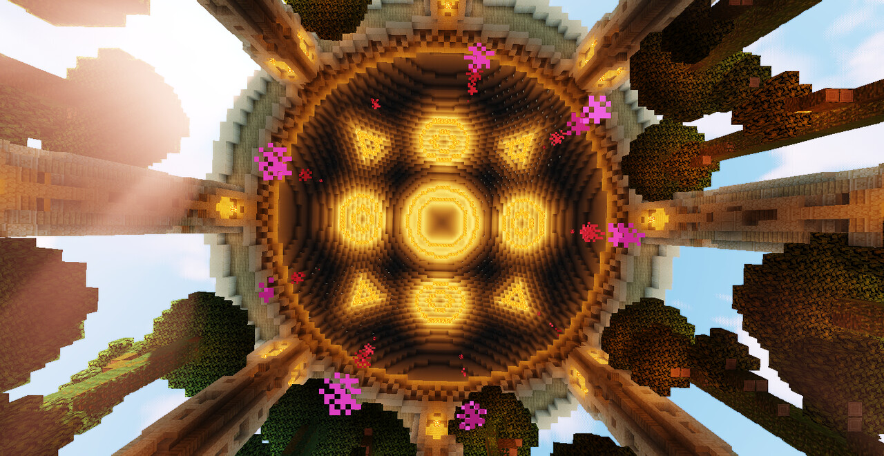 Egyptian Ankh Dome [Survival] by ___Isaac__ Minecraft Map