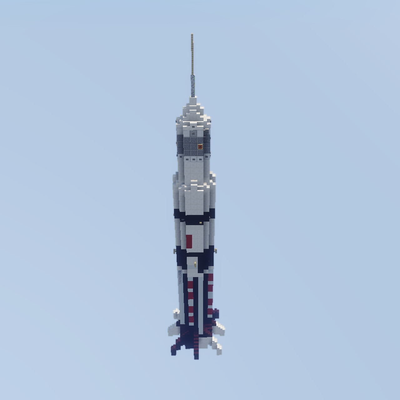 Saturn IB Minecraft Map