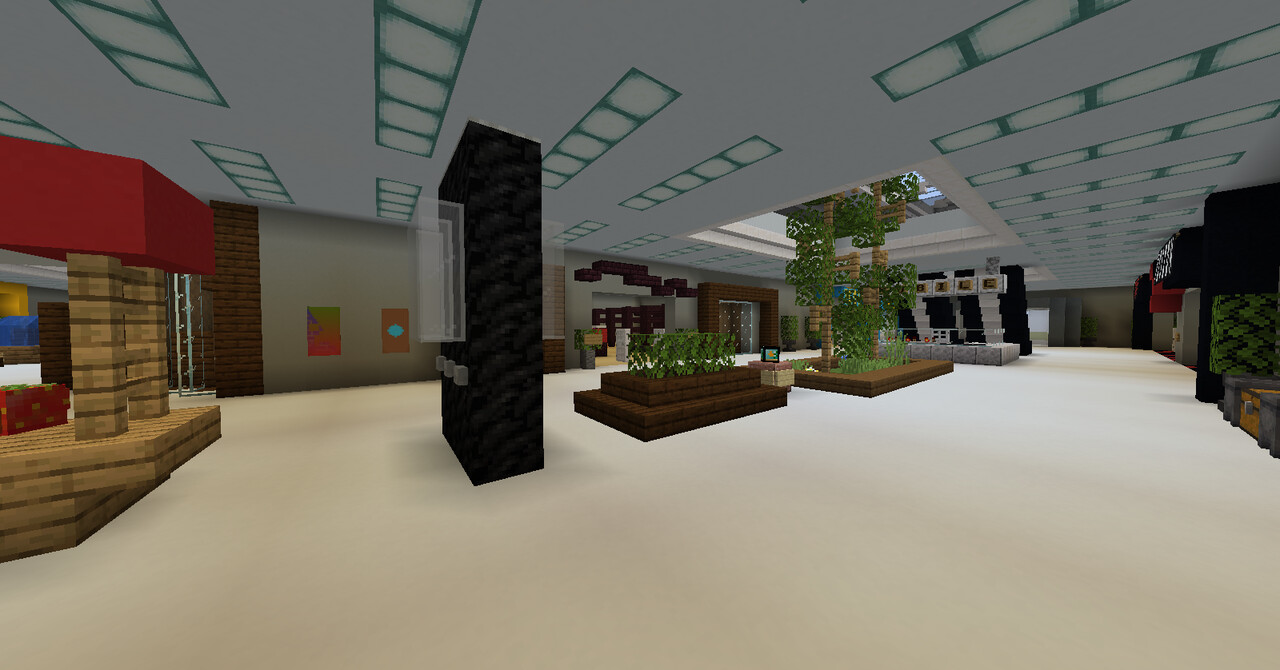 SuperPoint Minecraft Shopping Mall Minecraft Map
