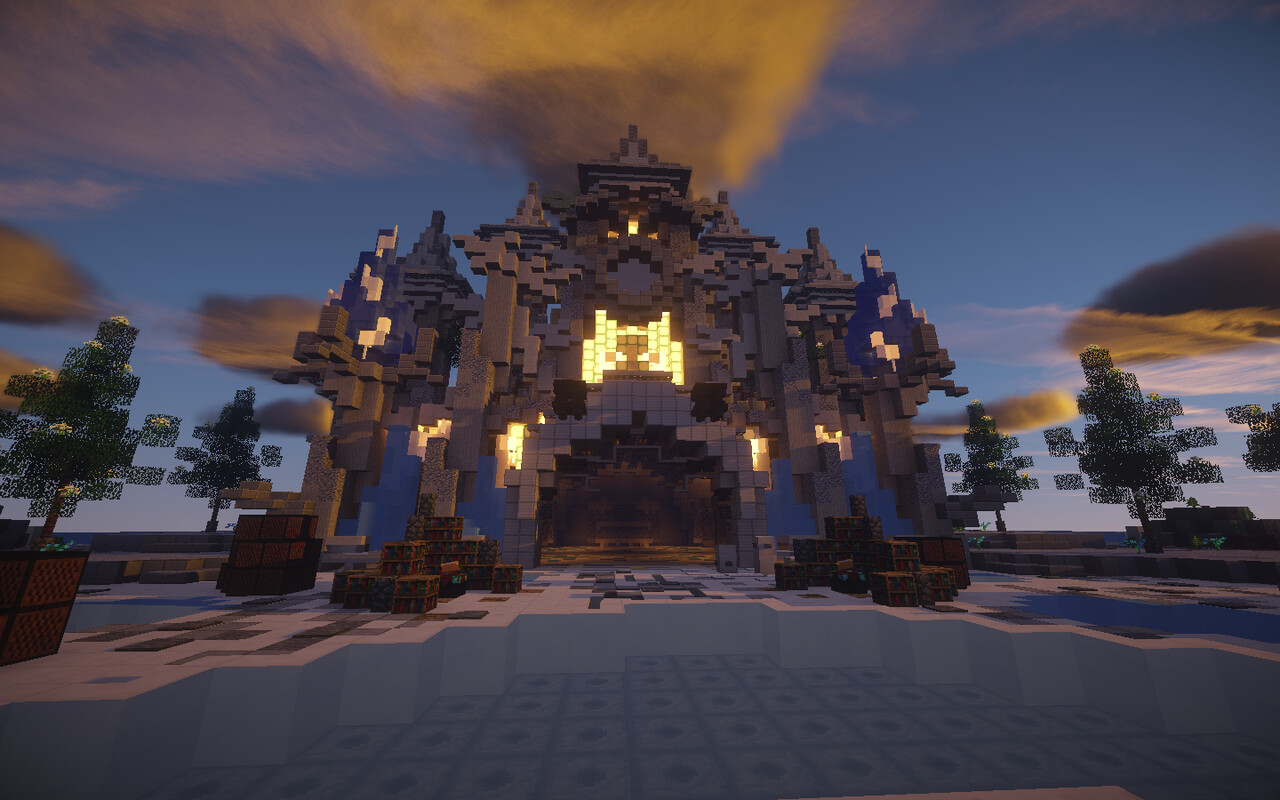 Map Minecraft Server Faction - Spawn Lobby Minecraft Map