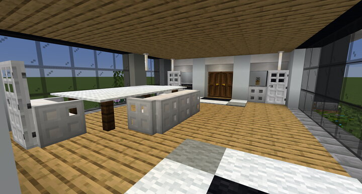 1x3 House Minecraft Map