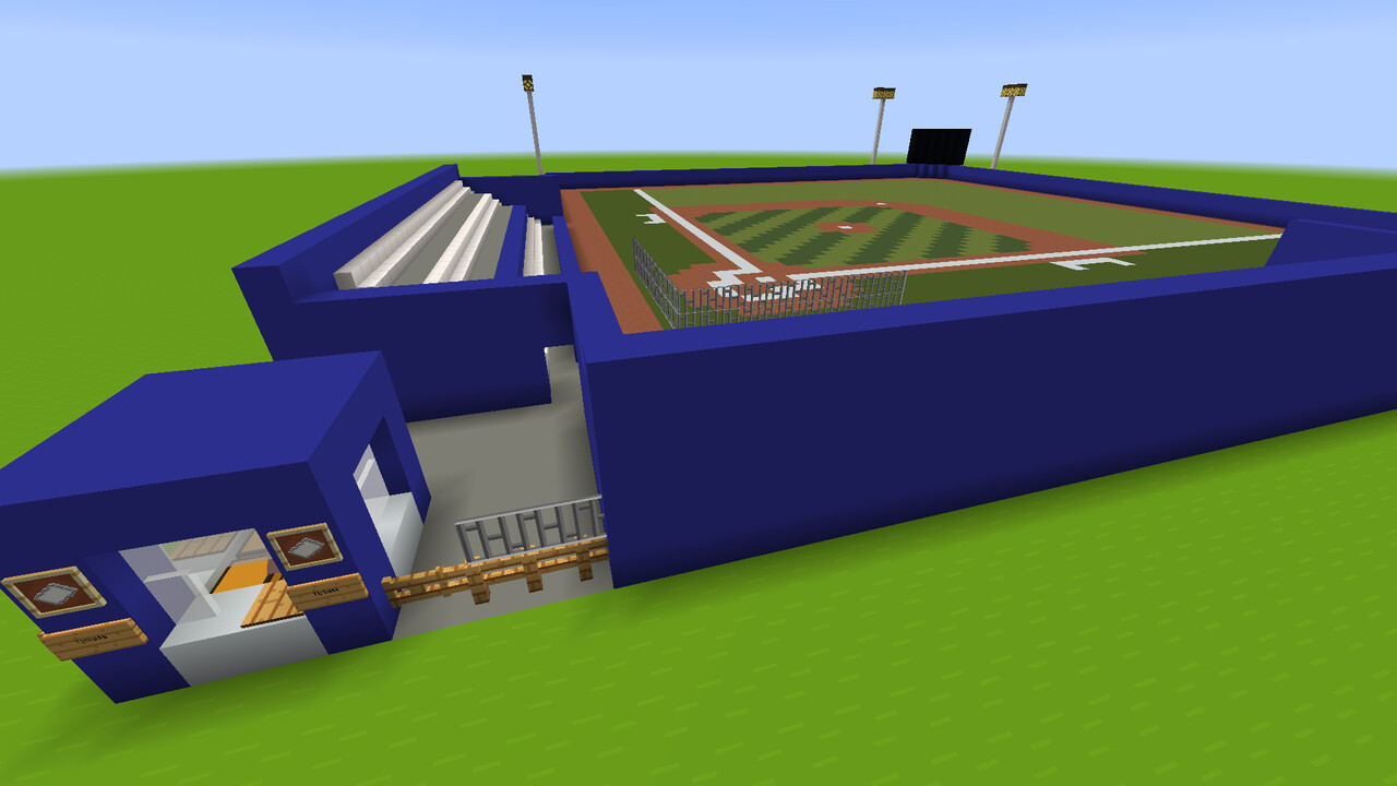 Baseball Field Minecraft Map