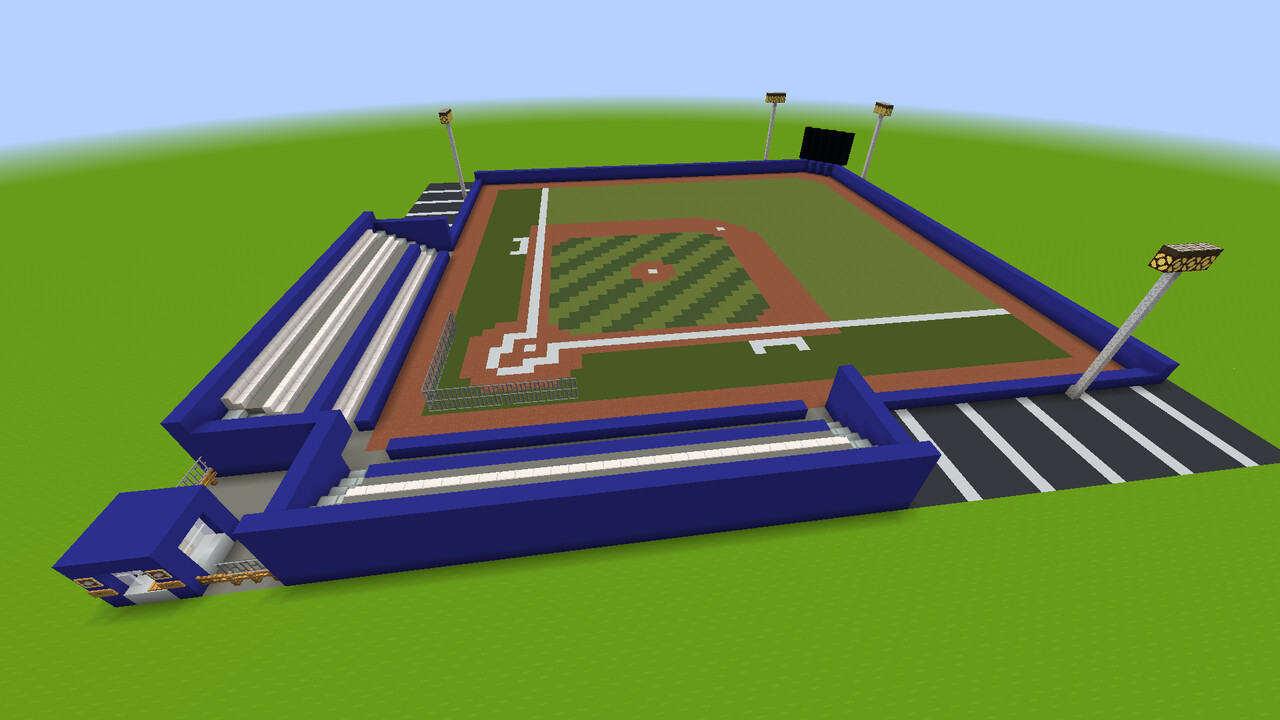 Baseball Field Minecraft Map