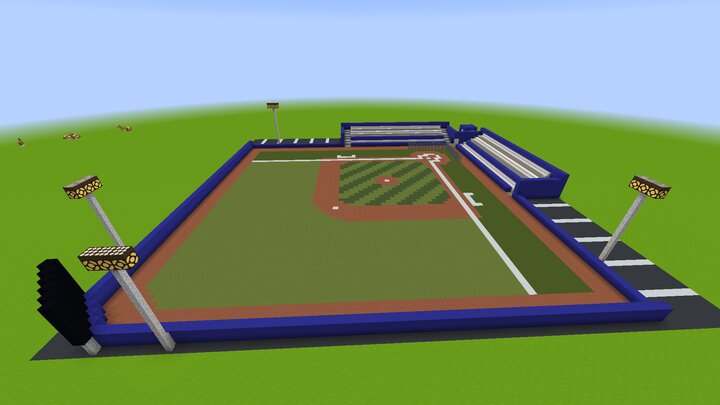 Baseball Field Minecraft Map