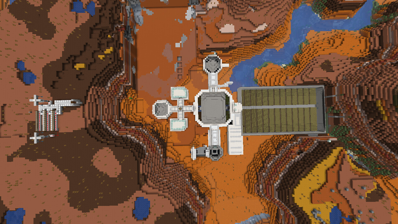 mars base Minecraft Map