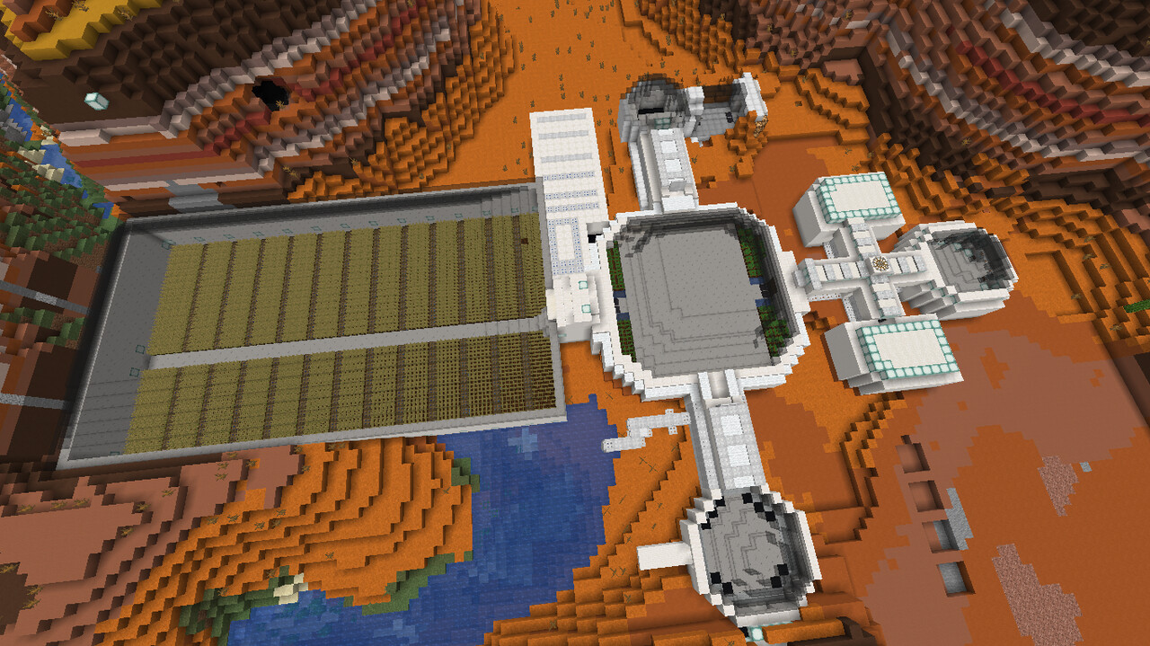 mars base Minecraft Map
