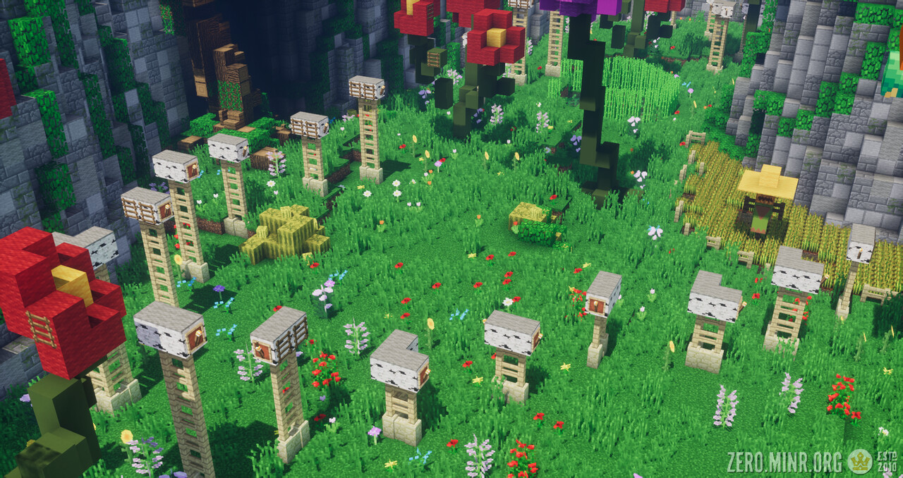 Eden - Multibiome Speedrun Parkour Map (ft. spolendina) Minecraft Map