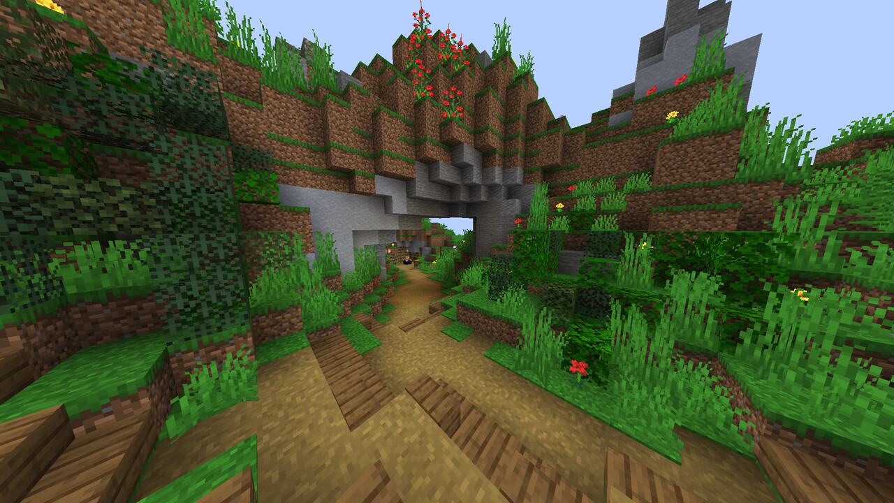 Survival Server Spawn Natural Minecraft Map