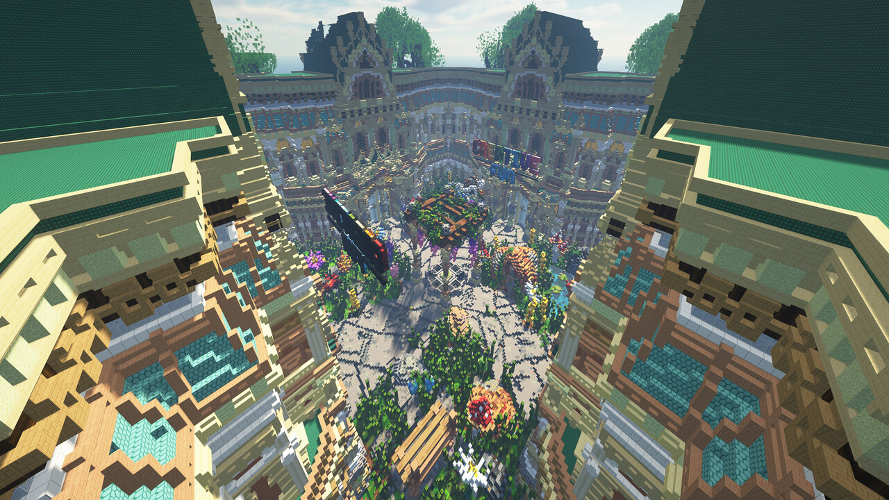 Fantasy Spawn Minecraft Map