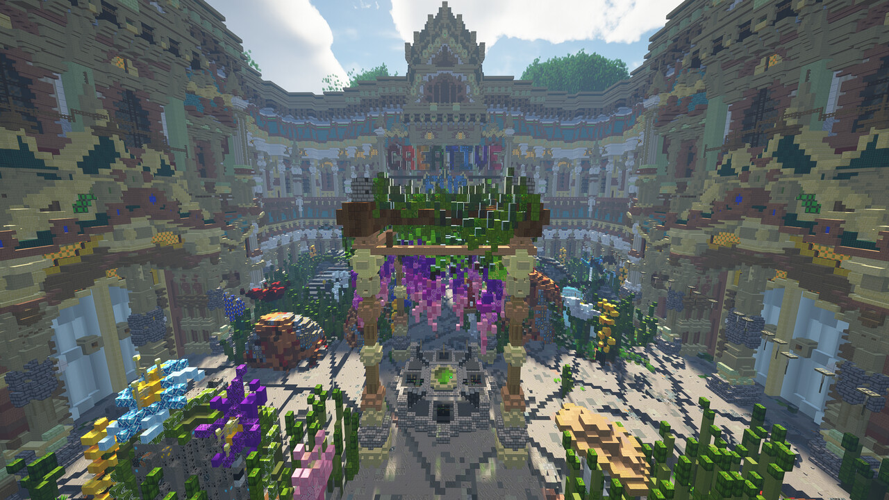 Fantasy Spawn Minecraft Map
