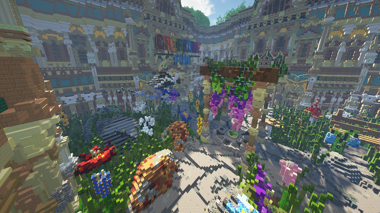 Fantasy Spawn Minecraft Map