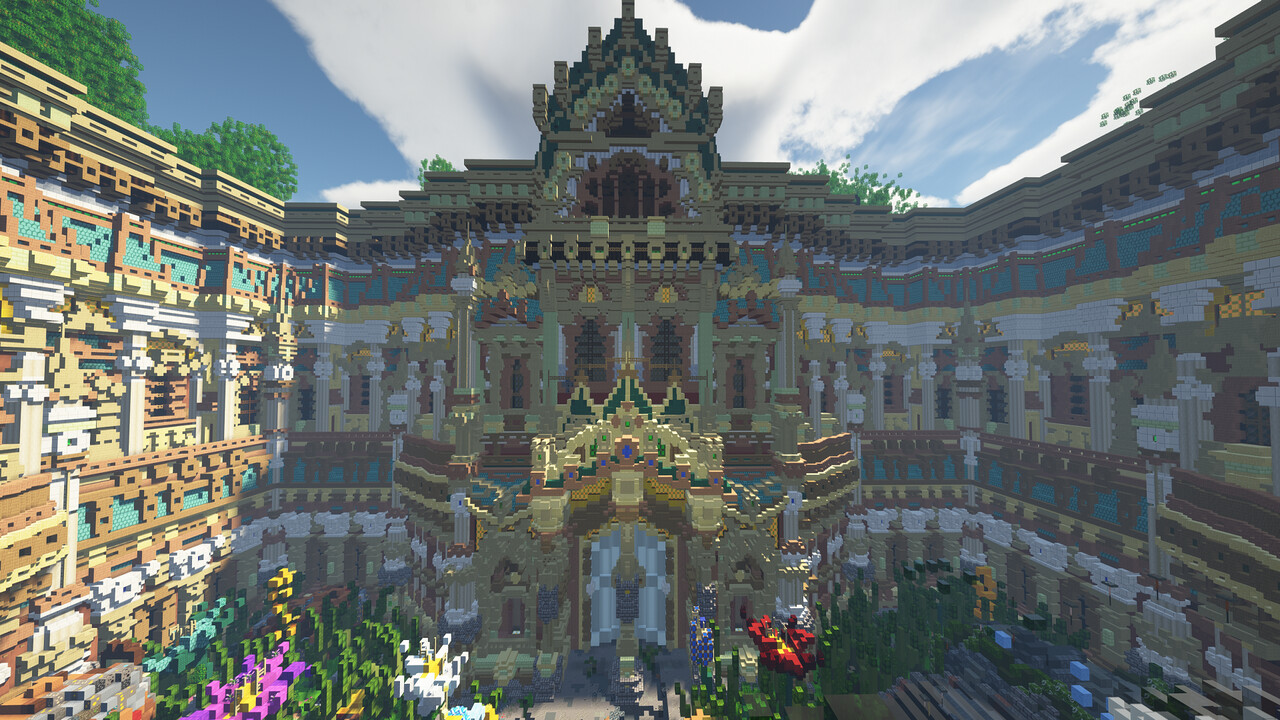 Fantasy Spawn Minecraft Map