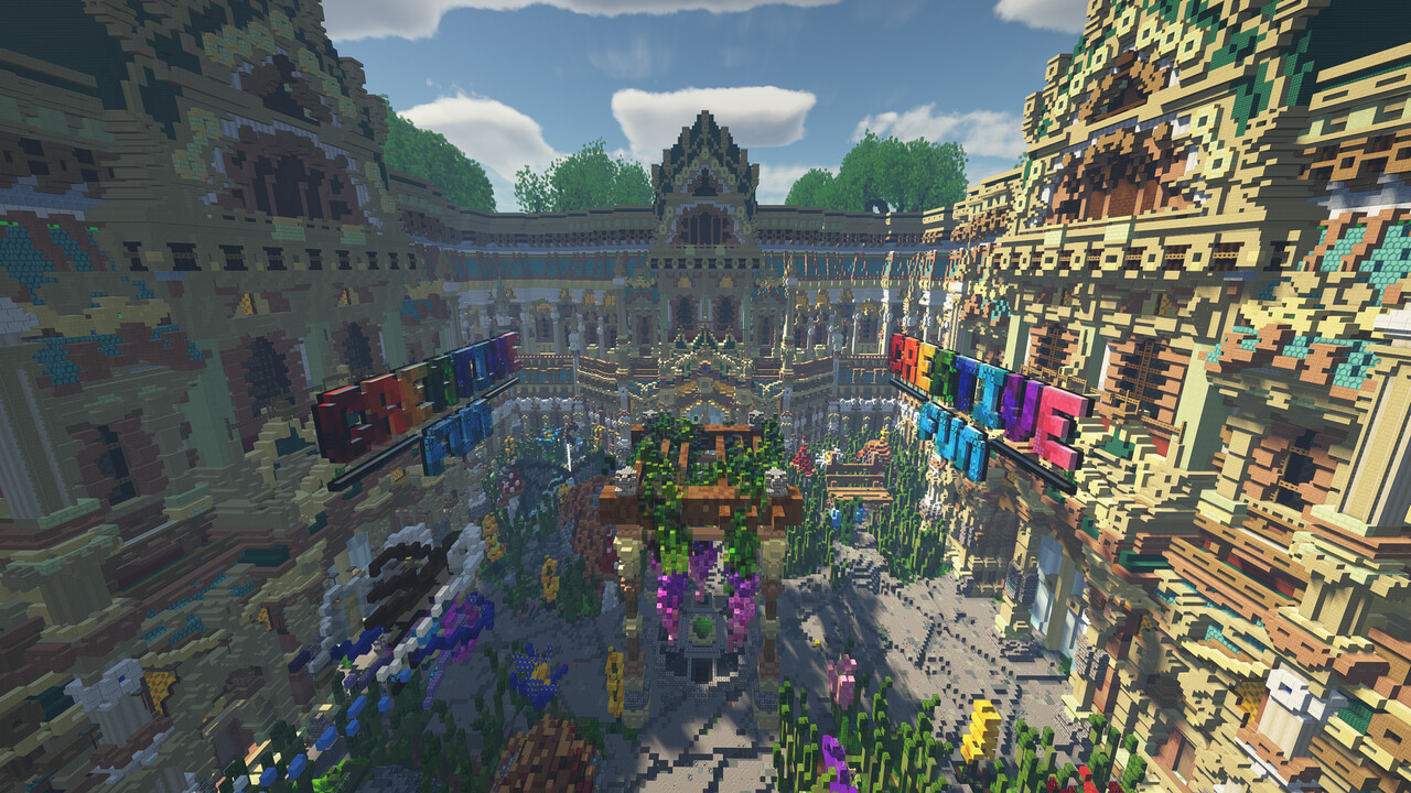 Fantasy Spawn Minecraft Map