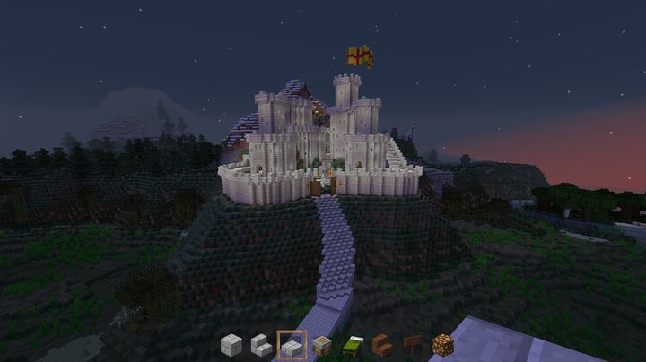 Mountain Castle Minecraft Map