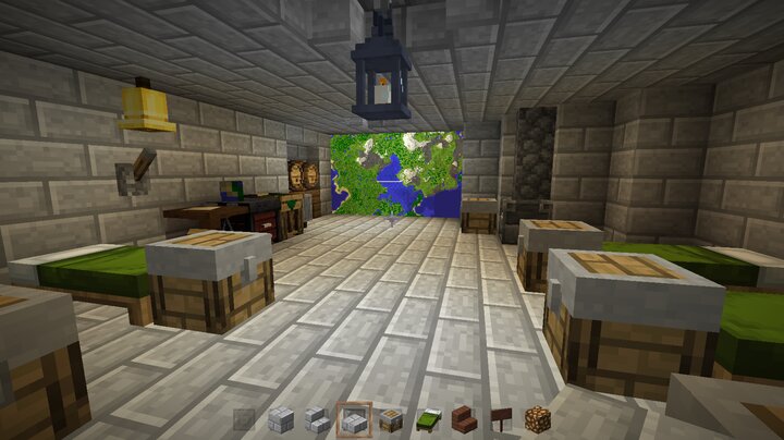 Mountain Castle Minecraft Map