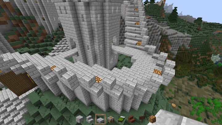 Mountain Castle Minecraft Map