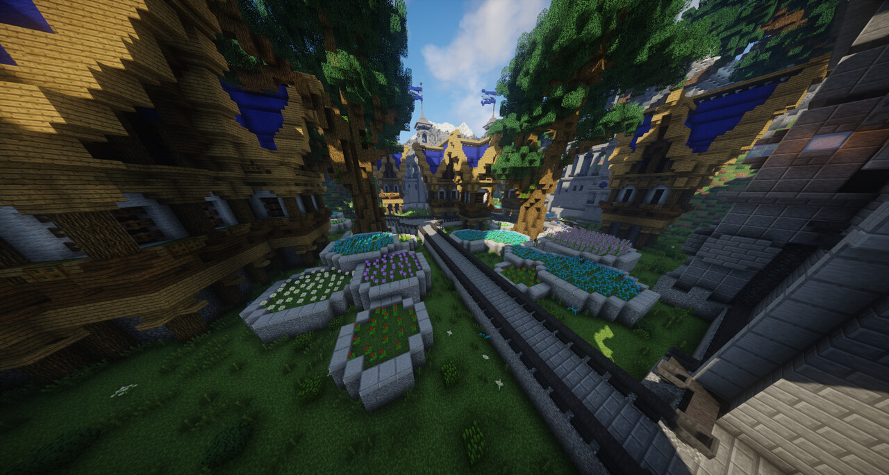 🏰 Fortress SkyBlock - AliensBuilds 🏰 Minecraft Map