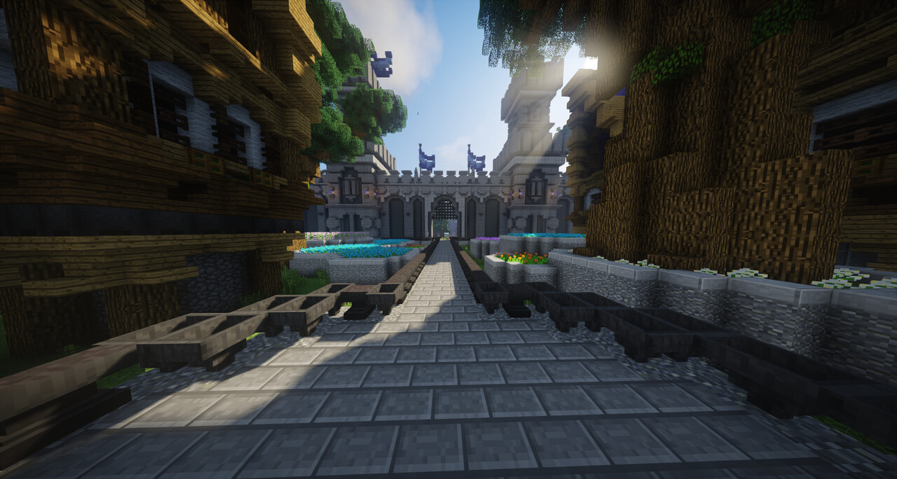 🏰 Fortress SkyBlock - AliensBuilds 🏰 Minecraft Map