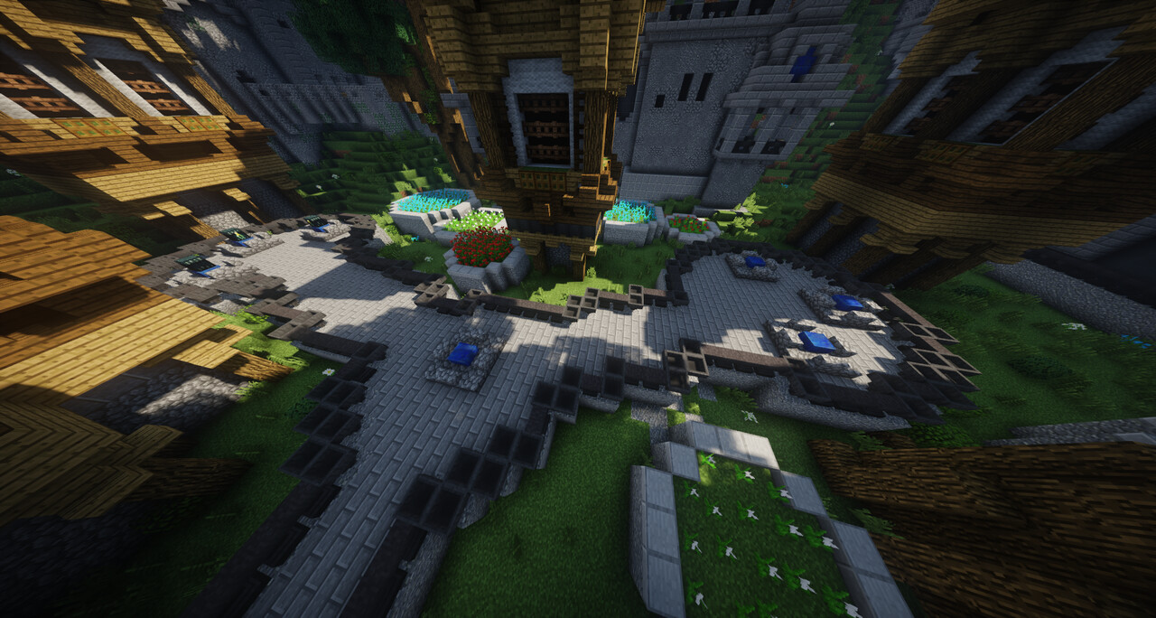 🏰 Fortress SkyBlock - AliensBuilds 🏰 Minecraft Map