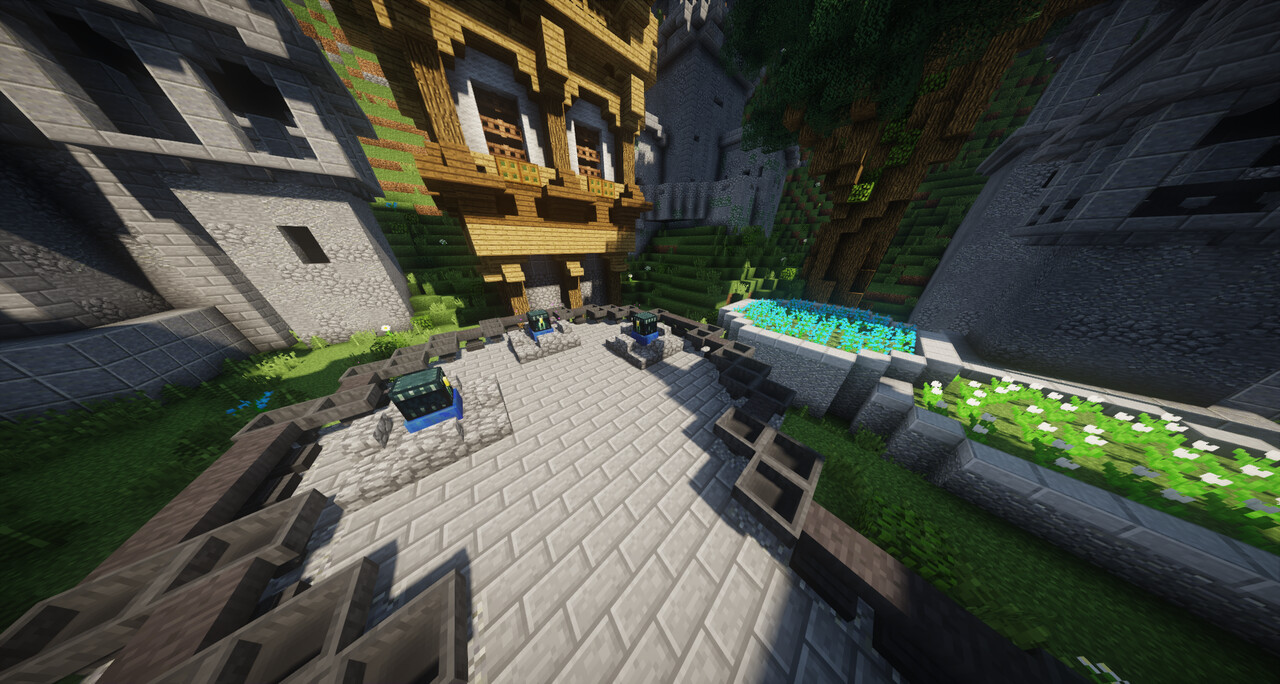 🏰 Fortress SkyBlock - AliensBuilds 🏰 Minecraft Map