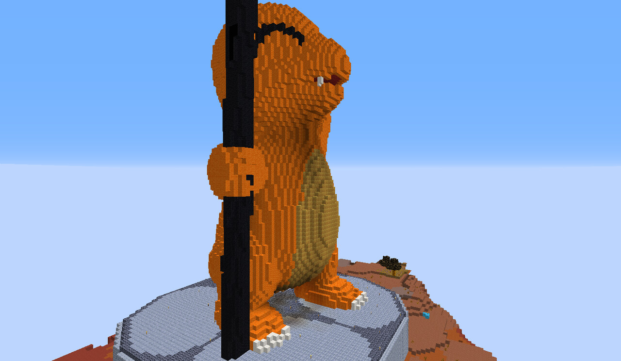 Charmander Status "Victory" Minecraft Map