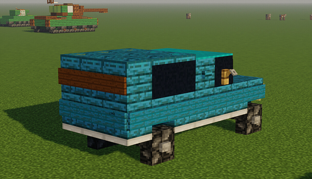 1968 Ford F100 Minecraft Map
