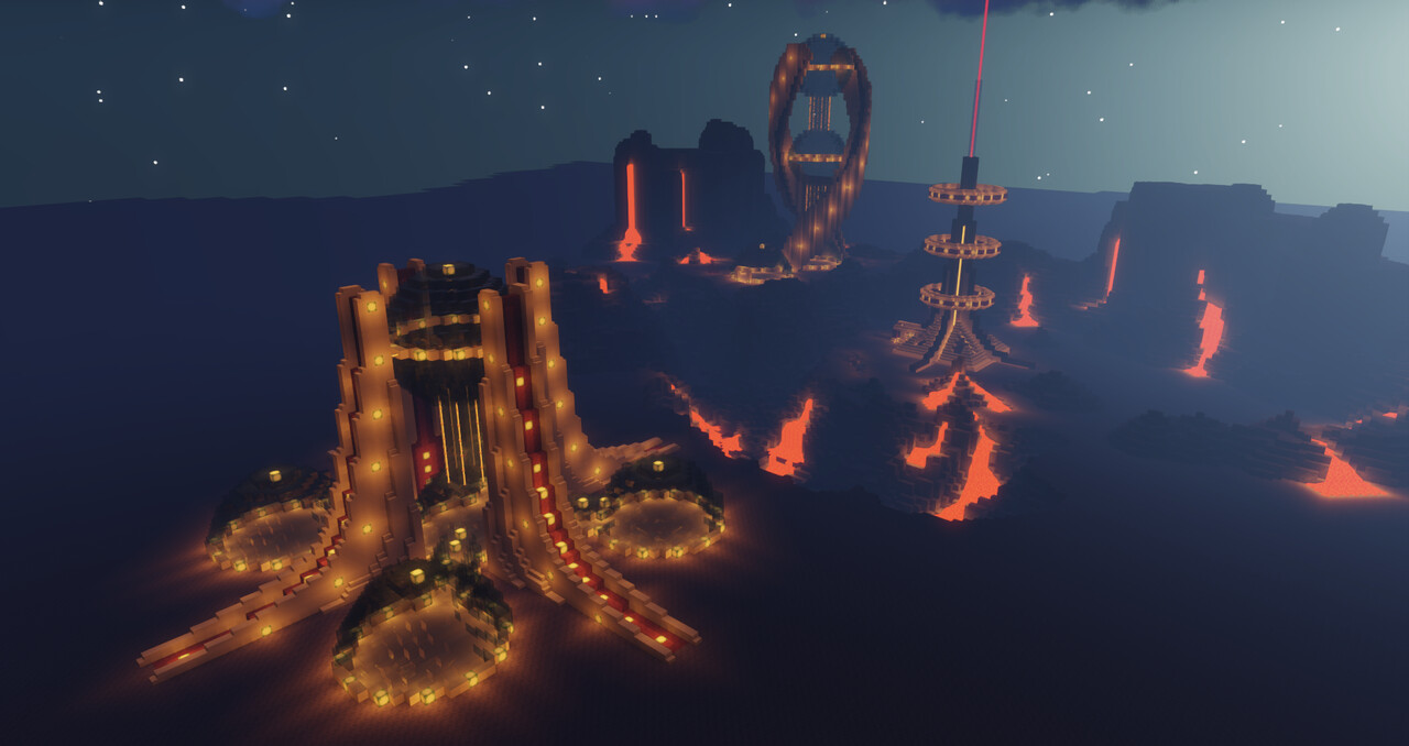 Minecraft Futuristic Tower Base - Easy Futuristic Base - Minecraft ...