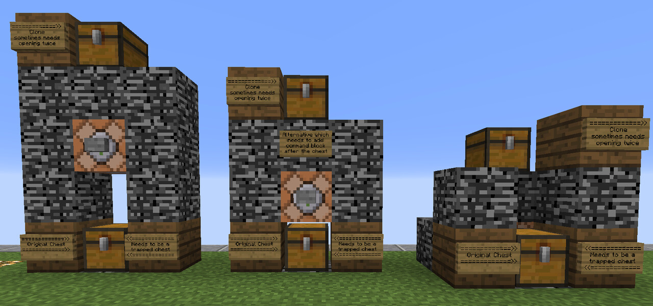 Clone Chest (1.12.2,1.16,1.17, 1.18) Minecraft Map