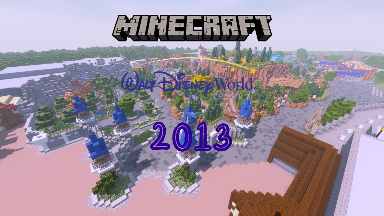Walt Disney World 2013 Minecraft Map