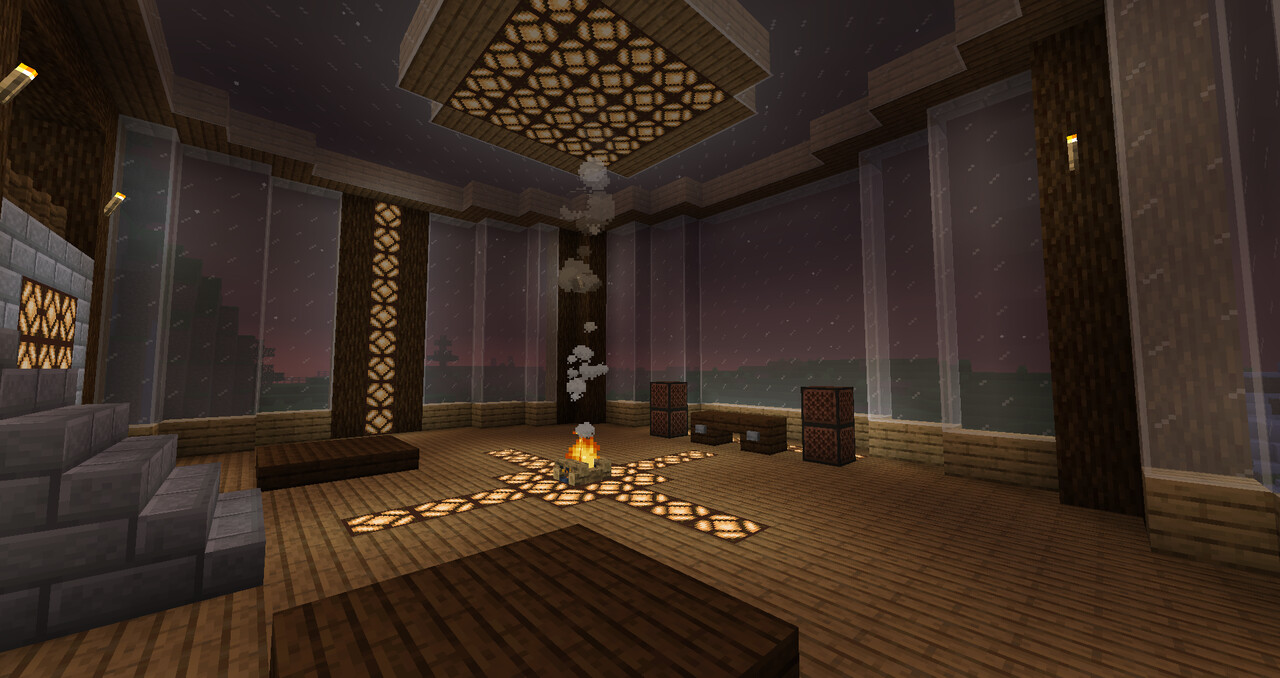 Burning Blocks Music Festival (with new dimensions & biomes + dungeons) Minecraft Map