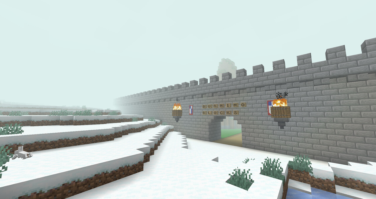 Burning Blocks Music Festival (with new dimensions & biomes + dungeons) Minecraft Map