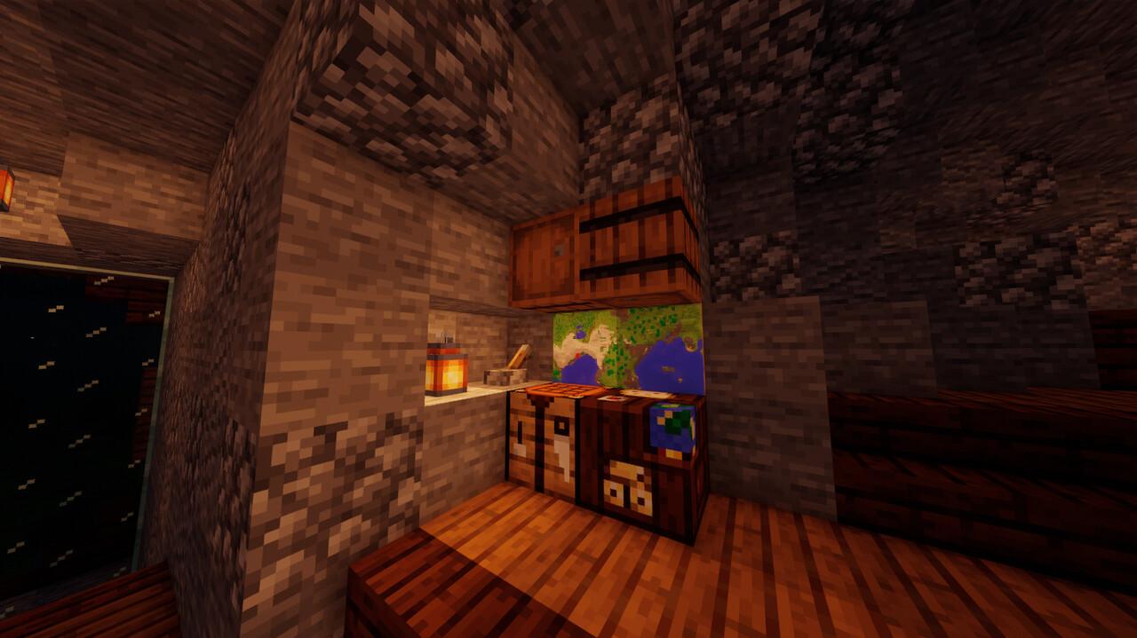 Medieval Mountain House 2 Minecraft Map