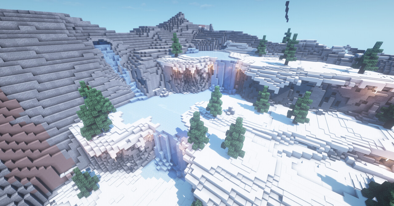 Visiting the North Pole: A Festive Holiday Map Minecraft Map