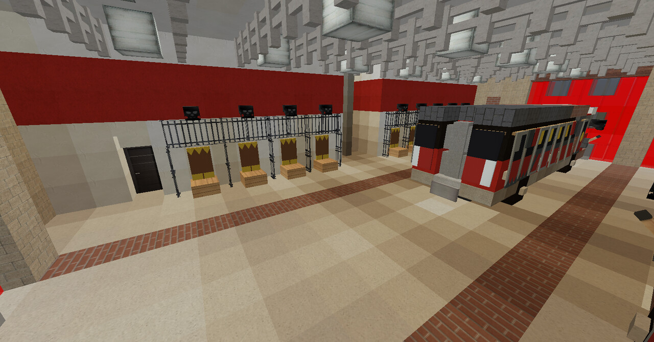 Modern Firestation #1 [With interior and download] Minecraft Map