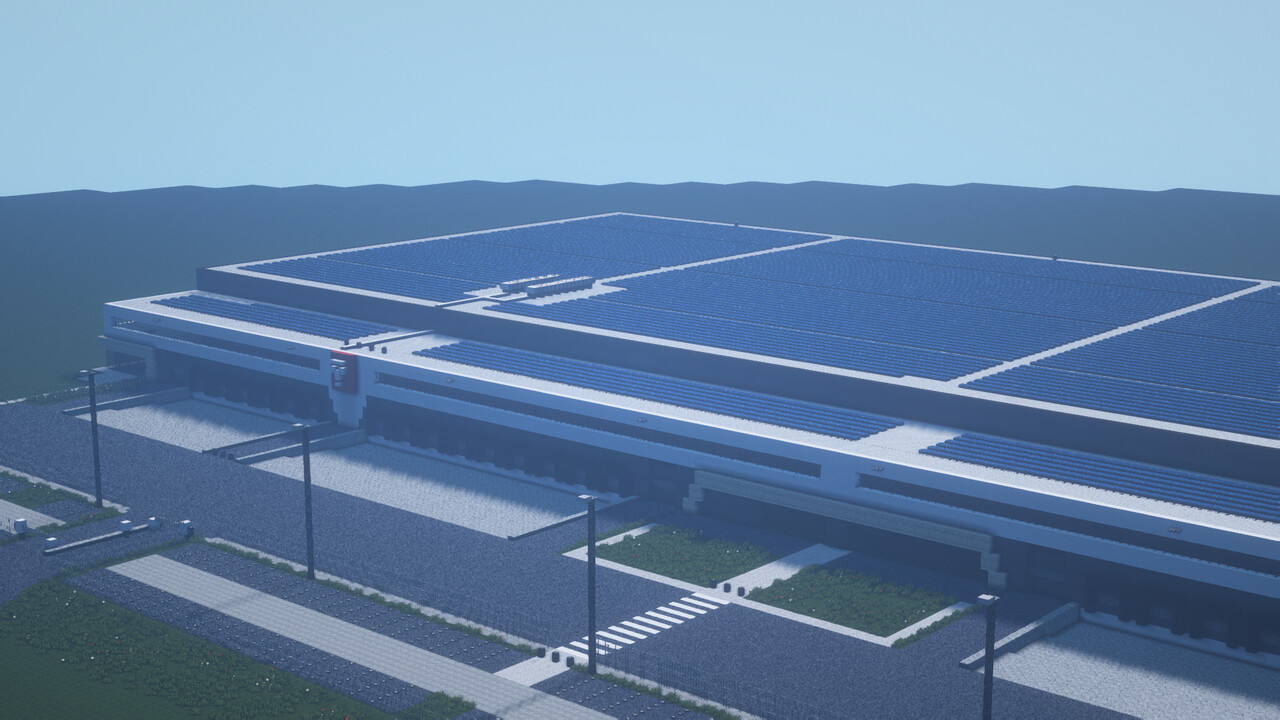 Tesla Assembly Plant Minecraft Map