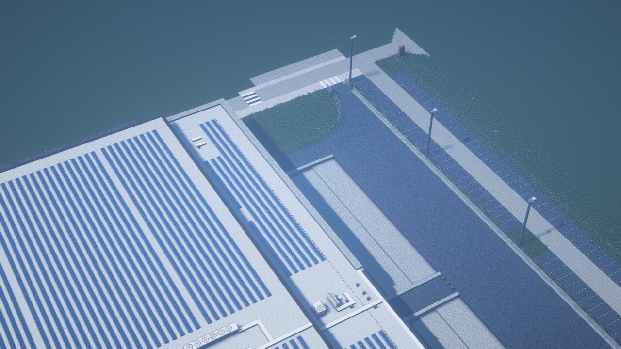 Tesla Assembly Plant Minecraft Map